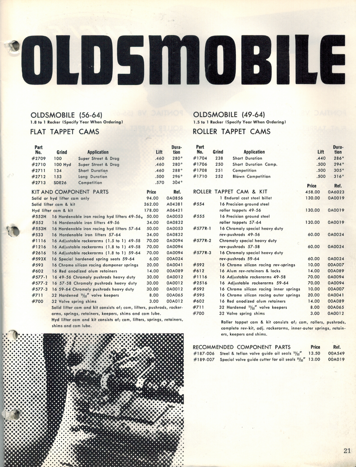 Engle Cams 1970 Performance Catalog PDF File USB Flash Drive | eBay