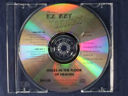 Ultimate EZ Key Singles: Holes in the Floor of Heaven {CD Disc Only No ...