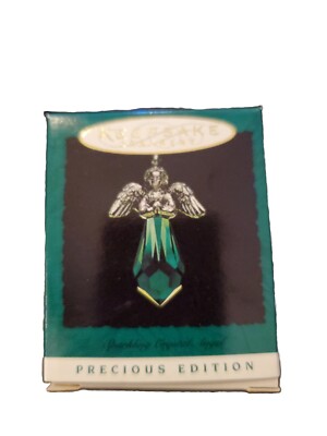 🐦🌟 💖 Hallmark Sparkling Crystal Angel 1996 Miniature-Angels Are Among ...