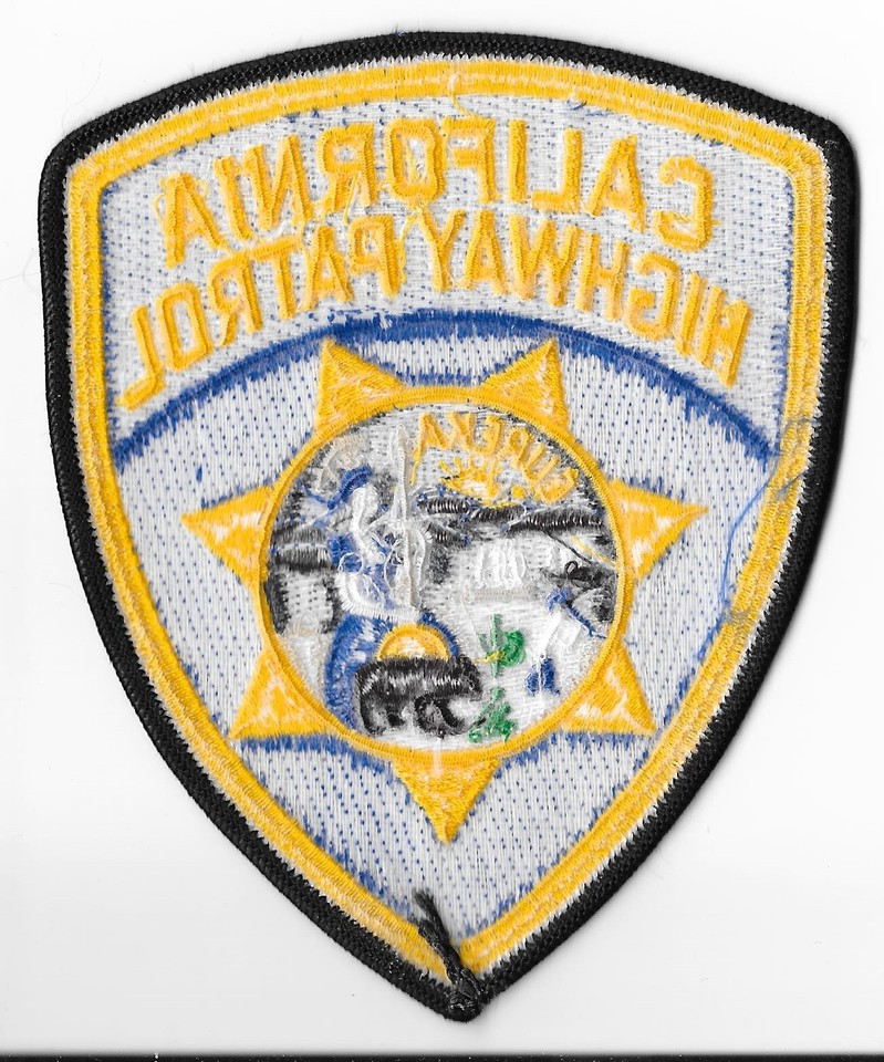 California Highway Patrol Shoulder Patch V3 | eBay