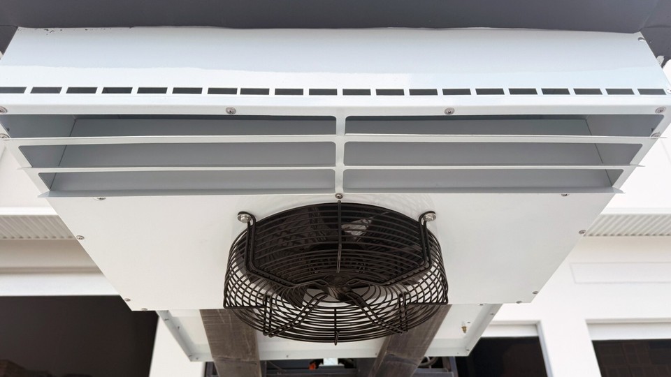 ETL Top Mount 1 HP Walk-In Cooler Refrigeration Condensing Unit 220V ...