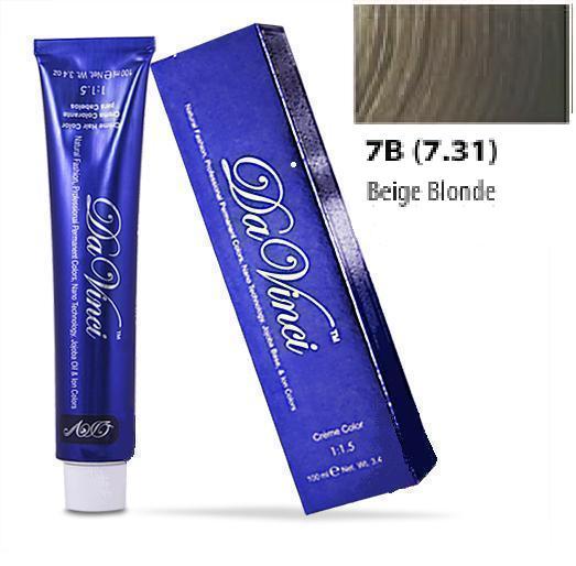 Da vinci hair color beige blonde 7b | eBay