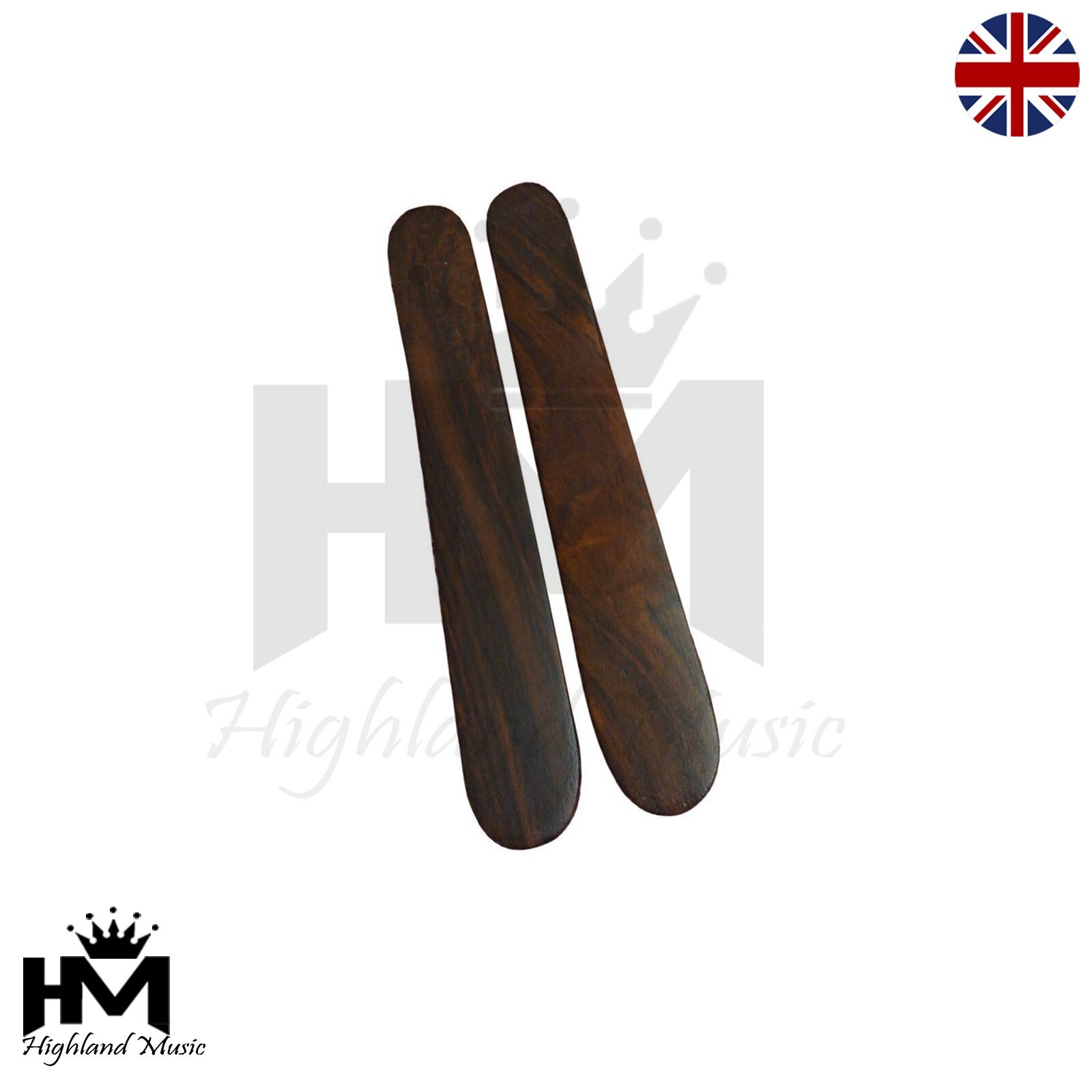 New HM Percussion Folk Instruments Rhythm Stick Wooden/Rosewood Rhythm ...