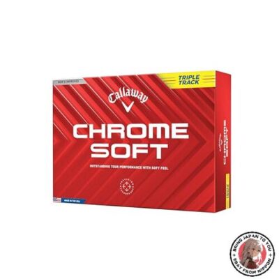 NEW Callaway Golf ball Chrome Soft YLW 24 Triple Track 1 Darth (12 ...