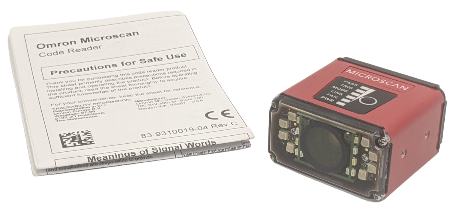 Omron 7411-2300-1005 Rev E Microscan MicroHAWK ID-40 Code Reader | eBay