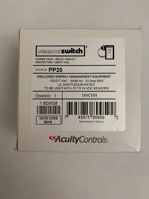 Sensor Switch PP20 Power Pack Relay Circuit | eBay
