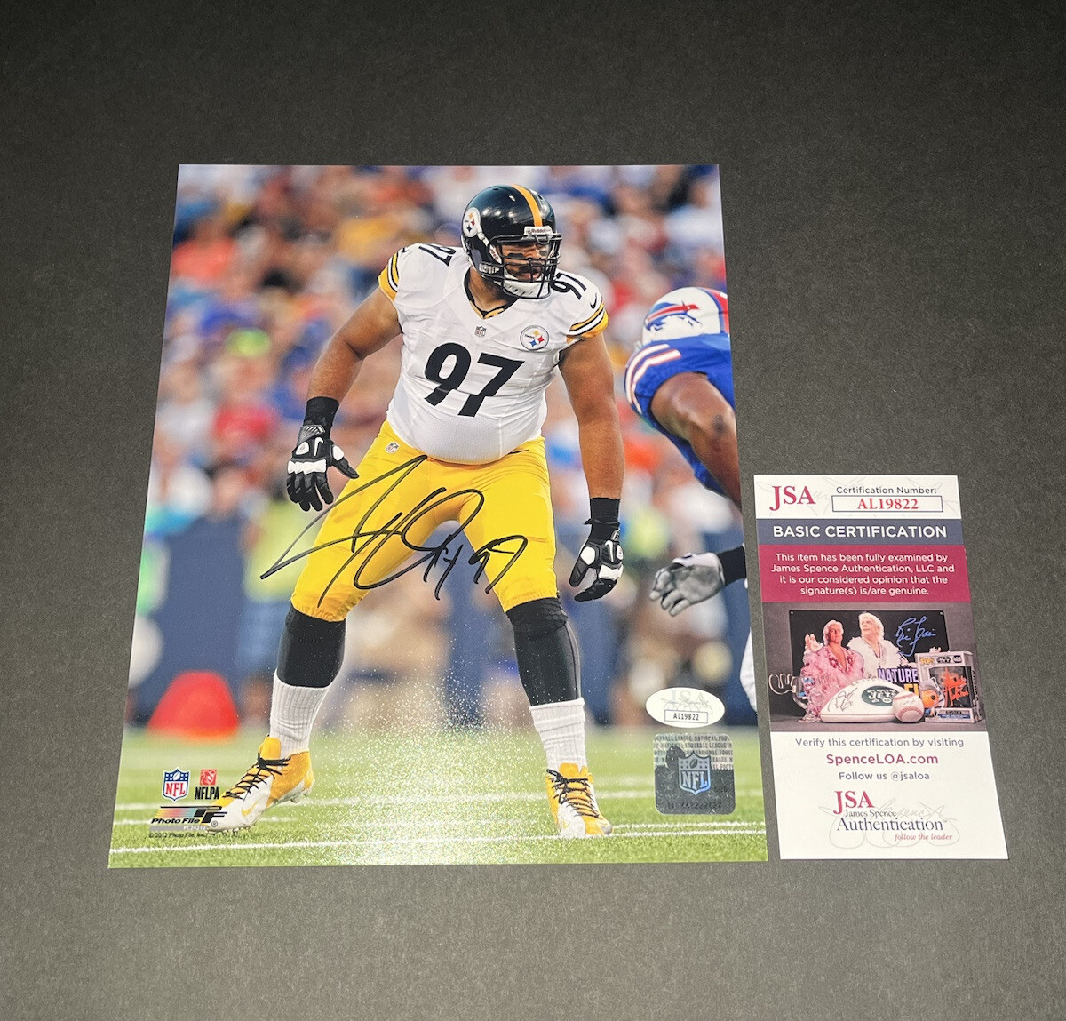 Cameron Heyward Autographed Memorabilia | Signed Photo, Jersey ...