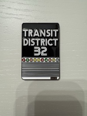 NYPD TRANSIT DISTRICT 32 NYPD SUBWAY CARD EMPIRE NEW YORK Police ...