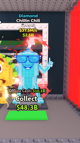 💵 37.5m/s Chillin Chilli Diamond 💎– Steal a Brainrot ⚡Fast Delivery ...