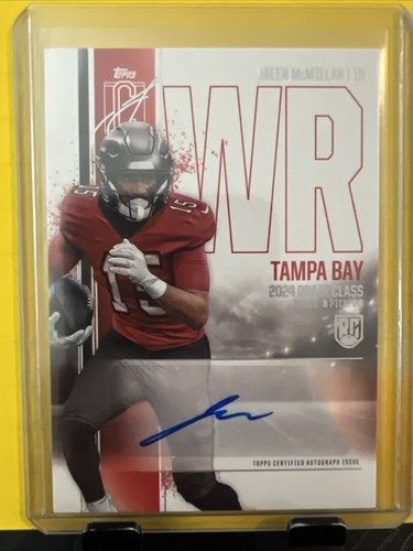 2024 Topps Signature Class Jalen McMillan Rookie Autograph Variation ...