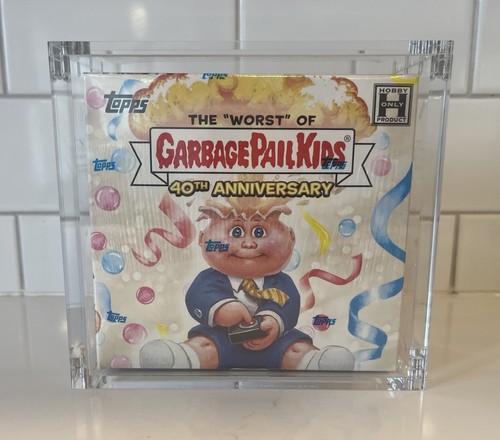 Acrylic Display Case FITS 2025 Garbage Pail Kids 40th Anniversary GPK ...