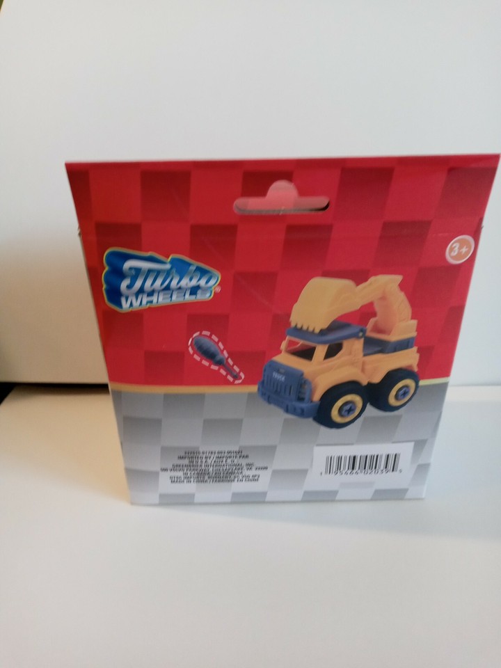 Turbo Wheels Take Apart Truck 14 pcs Liftable Rotable Movable | eBay