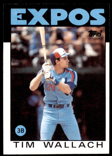 1986 Topps Baseball Card Tim Wallach Montreal Expos #685 | eBay
