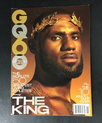 LeBron James GQ Magazine November 2017 NO LABEL Newsstand RARE Los ...