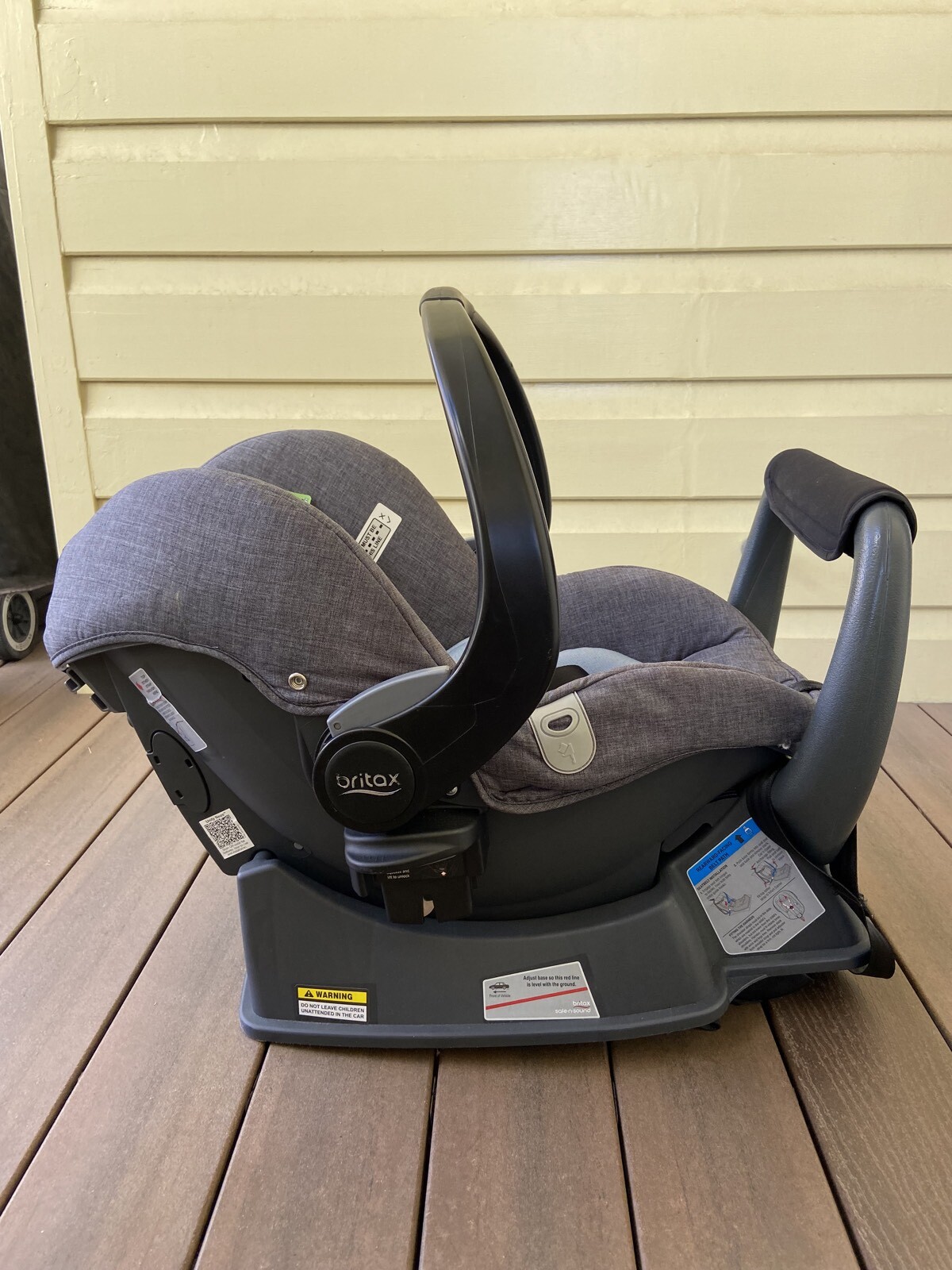 BRITAX Safe n Sound Baby Capsule Bonus Travel Cot | eBay Australia