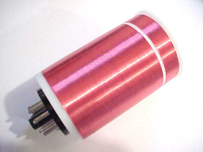 FINISHED 8-PIN PLUG-IN COIL FORM/CAPACITOR ASSY. FOR LONG WAVE RECEIVER ...