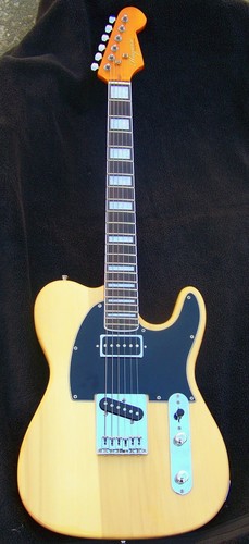 P-90 Butterscotch Telecaster Deluxe+ Rosewood/Maple Neck with Block ...