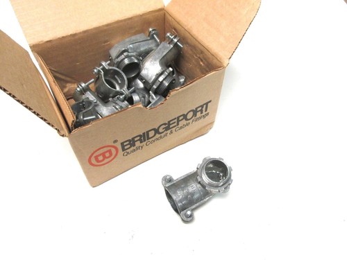 * Bridgeport 90 degree Angle 3/4" Connector (10pcs) ... 806-DC2 .... UW ...
