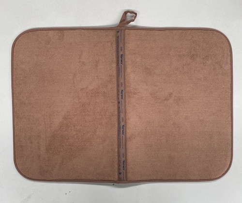 Norwex Dish Mat Air Drying Dishes Absorbent 53cm x 36cm Latte Colour ...