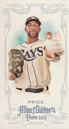 2013 Topps Allen and Ginter Mini #343 David Price Card | eBay
