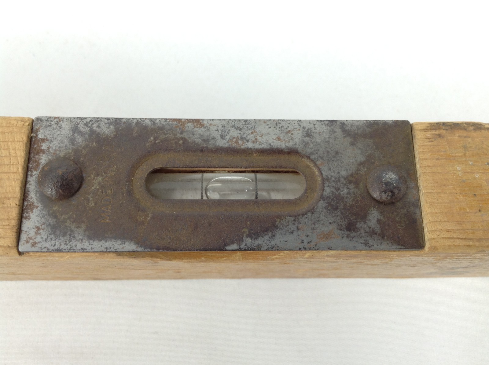 Vintage Stanley Handyman 18" Wooden Level Model No. H1294-18 UNRESTORED ...