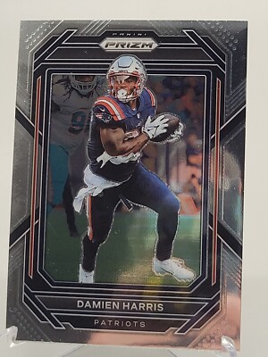 2022 PANINI PRIZM DAMIEN HARRIS BASE FOOTBALL CARD NEW ENGLAND PATRIOTS ...