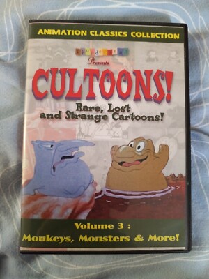 Cultoons! - Volume 3: Monkeys Magic & More (DVD-R) Thunderbean VERY ...