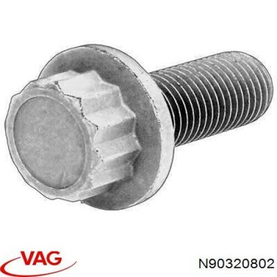 VW Golf MK2 MK3 16v ABF G60 Crank Pulley Bolt Crank To Sprocket Bolt ...