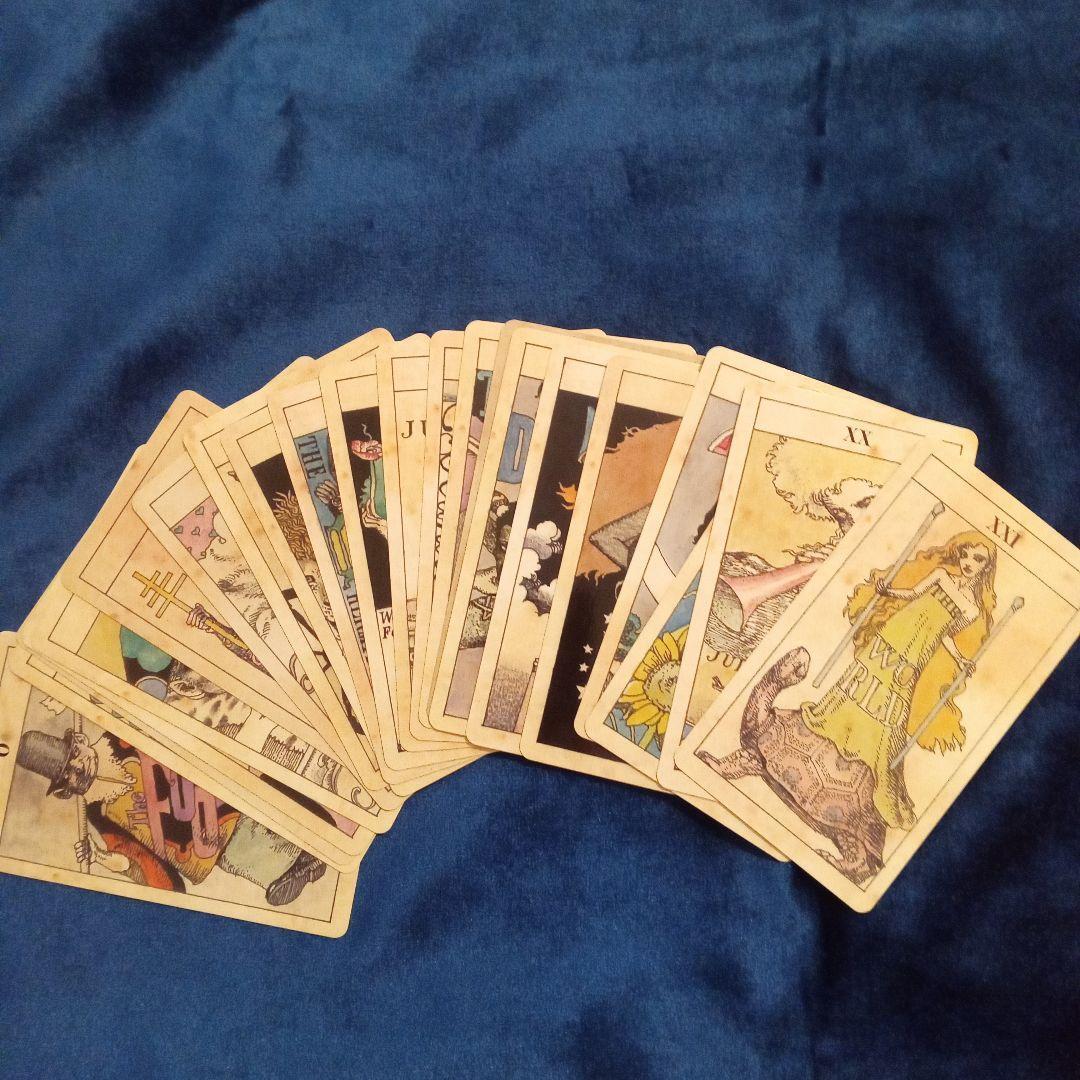 Akira UNO Illustration Spiritual Tarot Card Deck & Book 22 Major Arcana ...