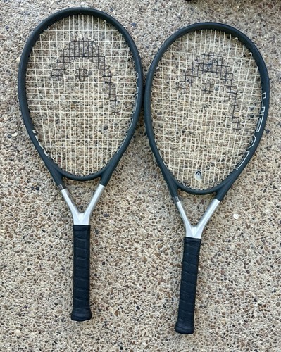 2 Head Ti.S6 Tennis Rackets Racquets XTralong Grip Sz: 1 is 4-1/8 & 1 ...