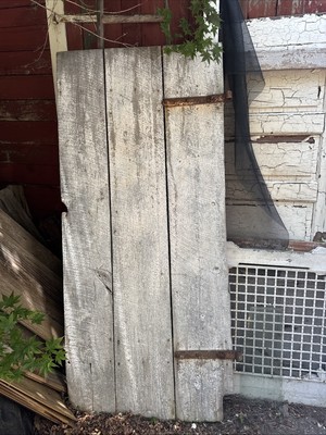 Antique Primitive Barn Door - back Door - Gate - Wood 81in X 34 | eBay
