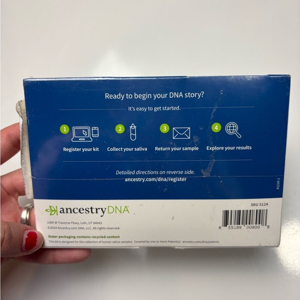 Ancestry DNA Genetic Test Kit: Complete DNA Activation Kit | eBay