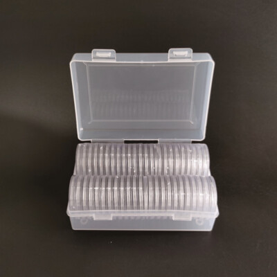 40.6mm Silver Dollar Coin Holders For Eagles Coin Capsules Collectors ...