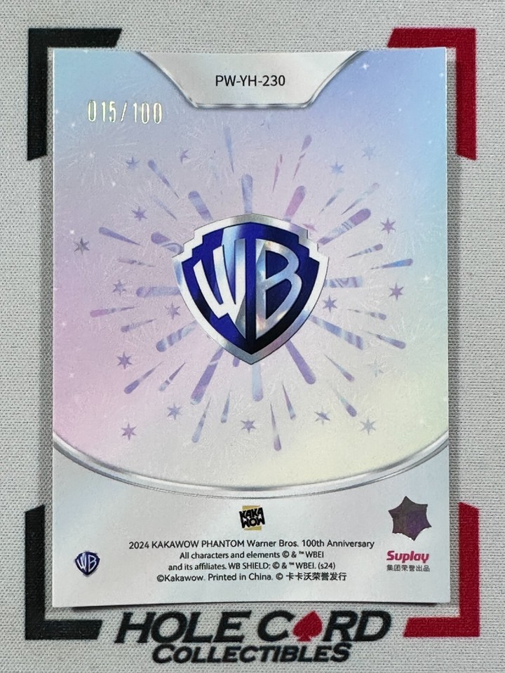 WHEELER 2024 Kakawow Phantom Warner Bros. 100th #PW-YH-230 Fireworks ...