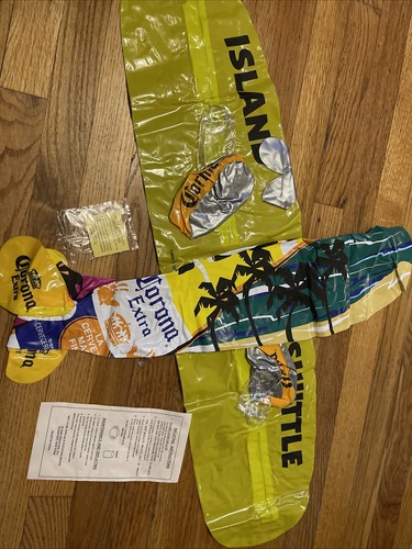 Beer Advertising Inflatable Corona Extra Island Shuttle Plane Man Cave ...