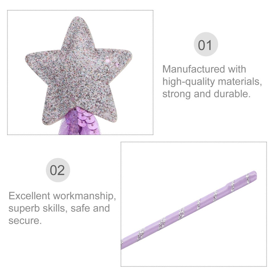 4pcs Cadabby Wand Kit Star Shape Fairy Wands Fairly Parents Toys | eBay