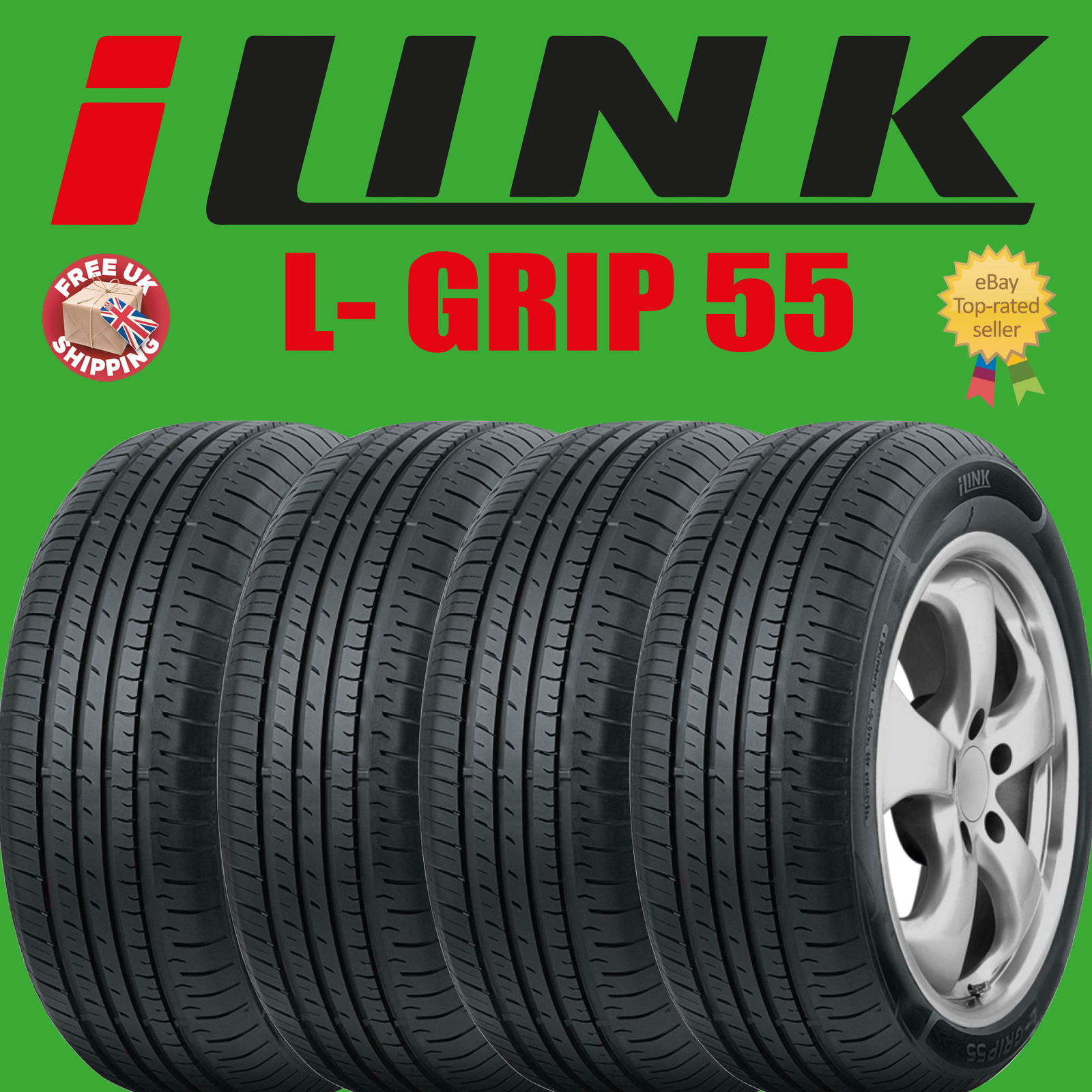 X4 205 55 16 91V iLINK L-GRIP 55 HIGH MILEAGE BRAND NEW Tyres VERY ...