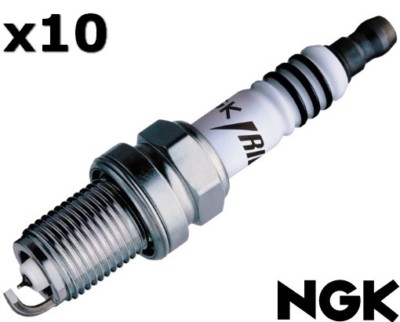 NGK Spark Plug Longreach FOR Peugeot 407 2004-2010 2.2 Wagon LFR5B x10 ...