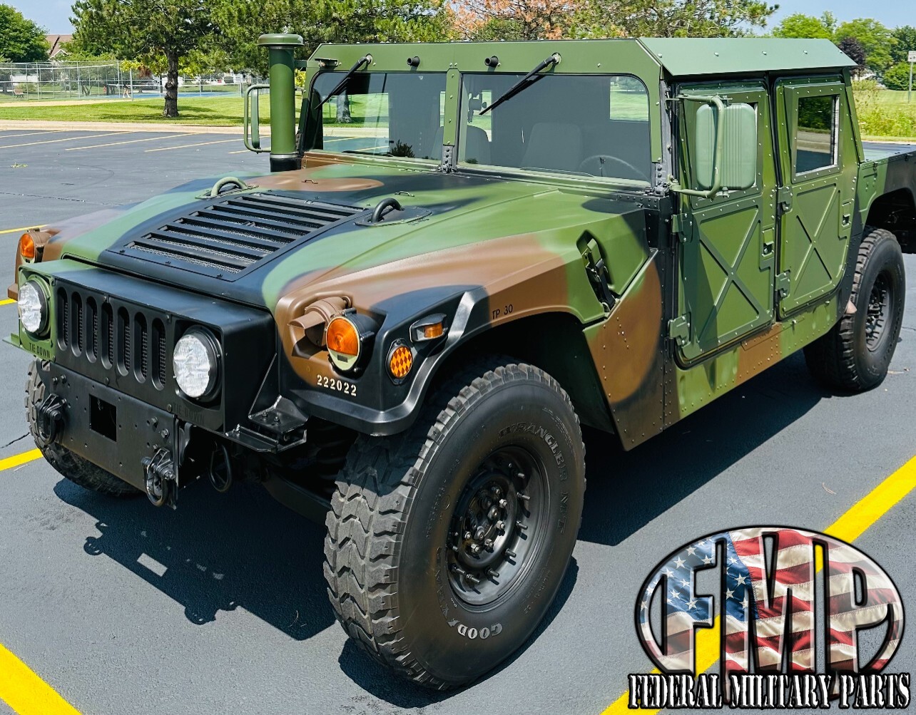 6pc BLACK Reflector Kit (4 Red / 2 Yellow) fits Humvee + All Military ...