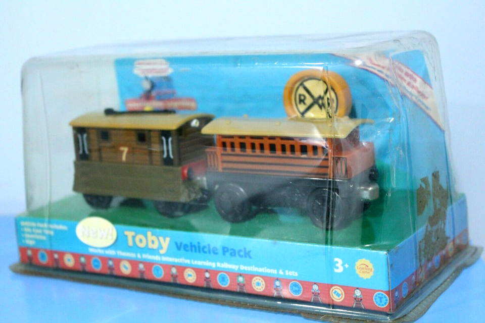 Thomas & Friends Interactive Learning Railway Train HENRIETTA & TOBY ...