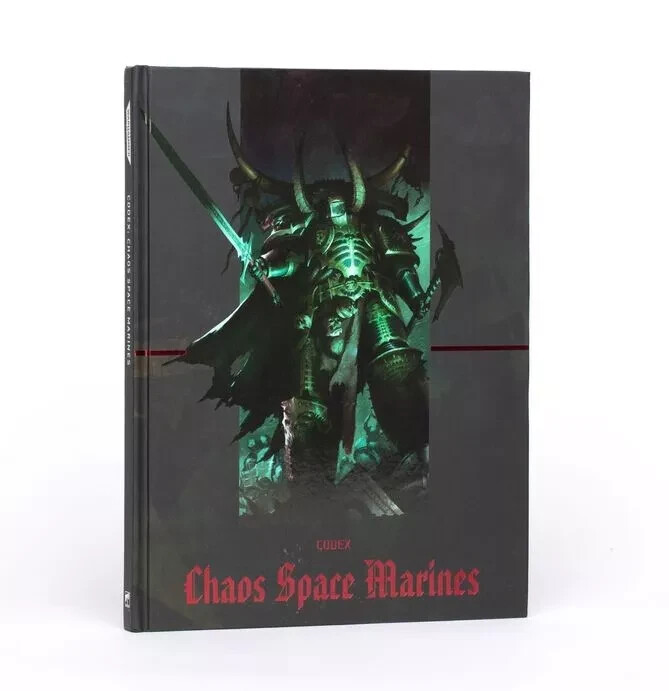 Warhammer 40k Codex Chaos Space Marines Collectors 10th Edition ...