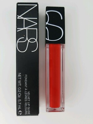 FULL size NARS Mineshaft Velvet Lip Glide Classic True Red Lipstick Lip ...