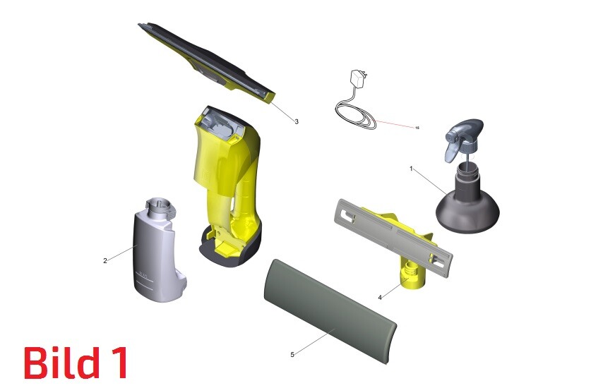 Karcher Fenstersauger Ersatzteile