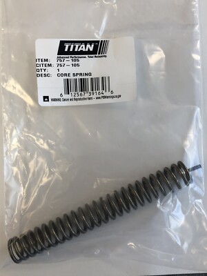 Titan 757-105, 757105 Manifold Filter Core Spring. Genuine Titan | eBay