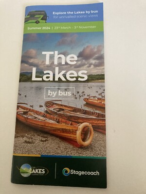 Stagecoach bus timetables The Lakes Summer 2024 | eBay UK