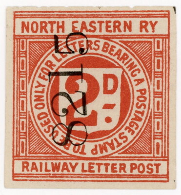 (I.B) North Eastern Railway : Letter Stamp 2d | eBay UK