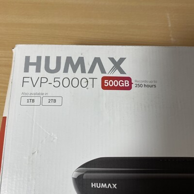 Humax FVP- 5000T Freeview Play HD Recorder 500GB | eBay UK