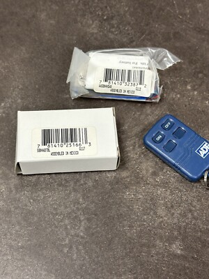 Ademco 5804ADTBL 4-Button Wireless Alarm Key Fob Transmitter - Blue | eBay