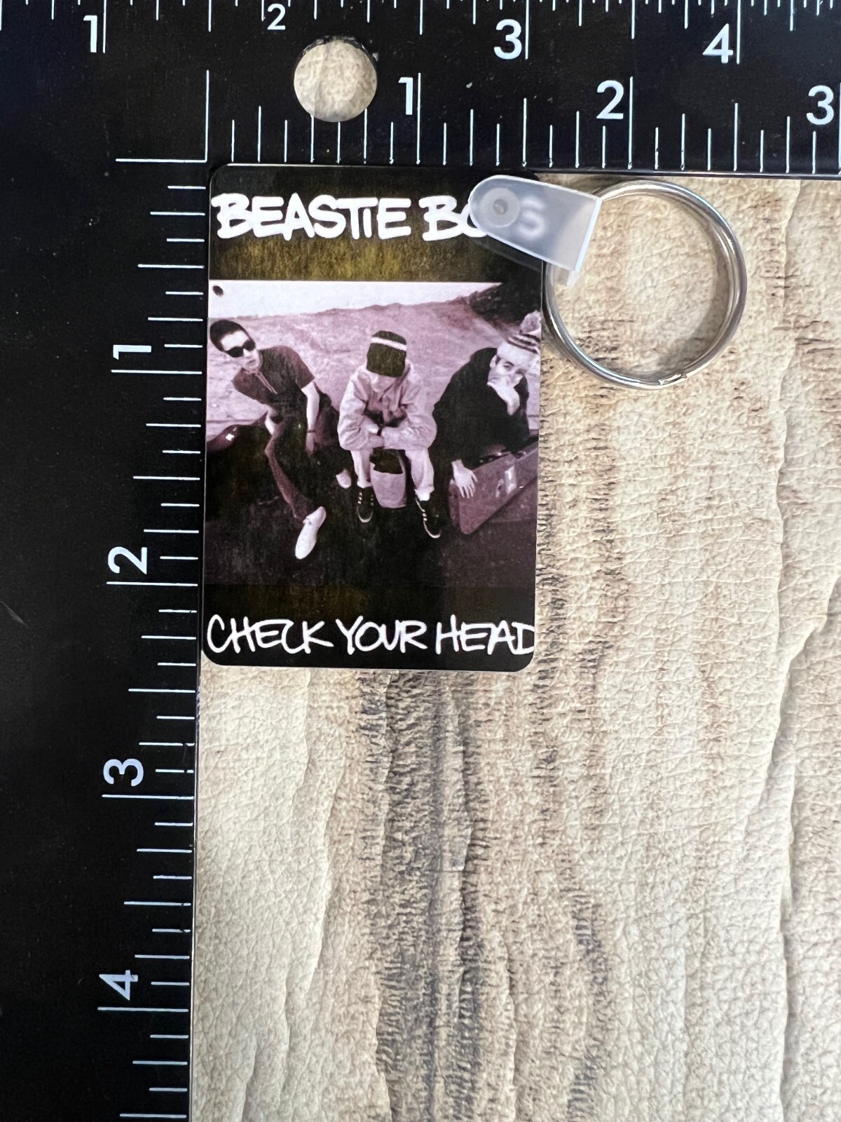 Beastie Boys Album Cover Keychain - Retro Cassette Tape Design - Music ...