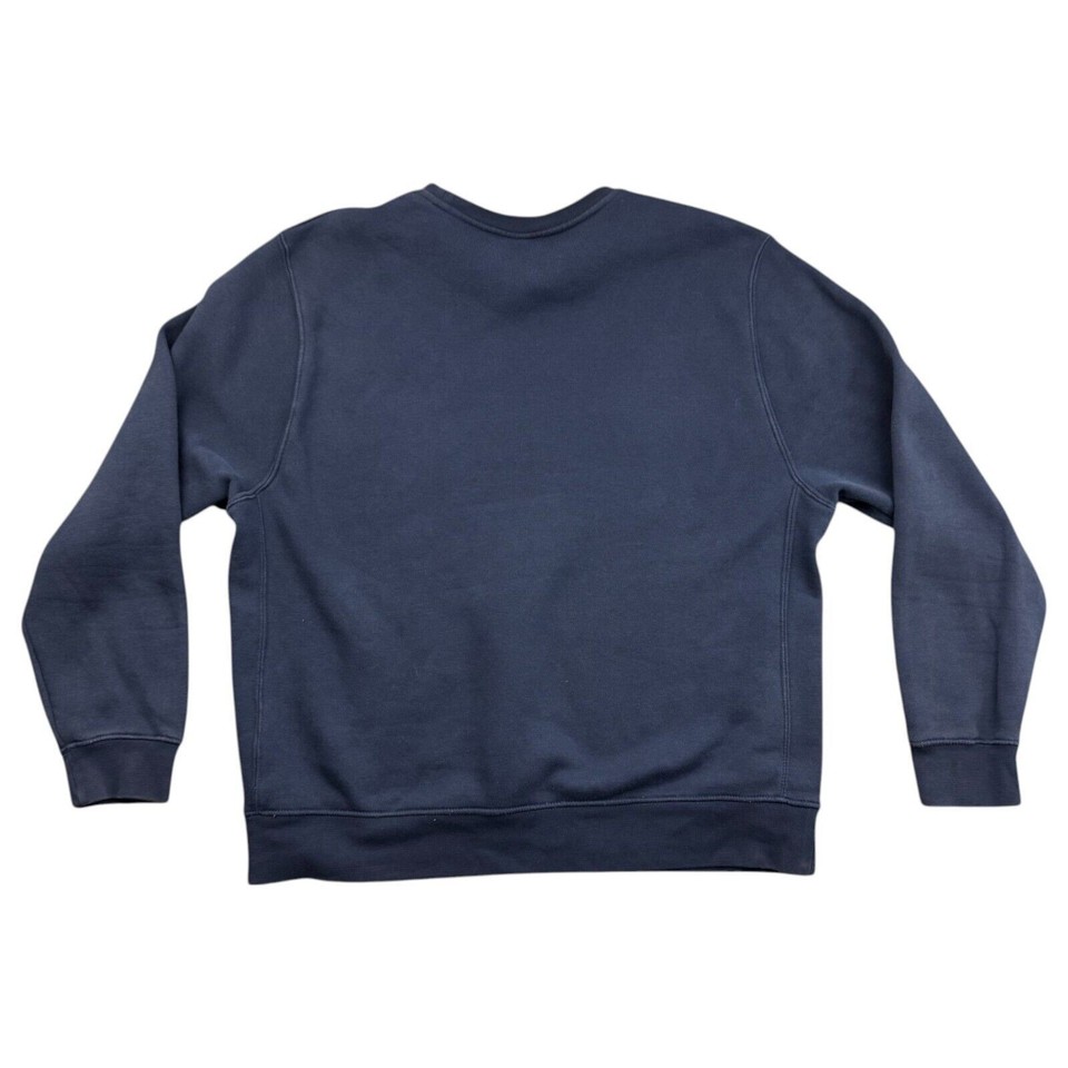 Nike Sweatshirt L Men Blue Long Sleeve Sports Nike Tick Swoosh Sweater ...